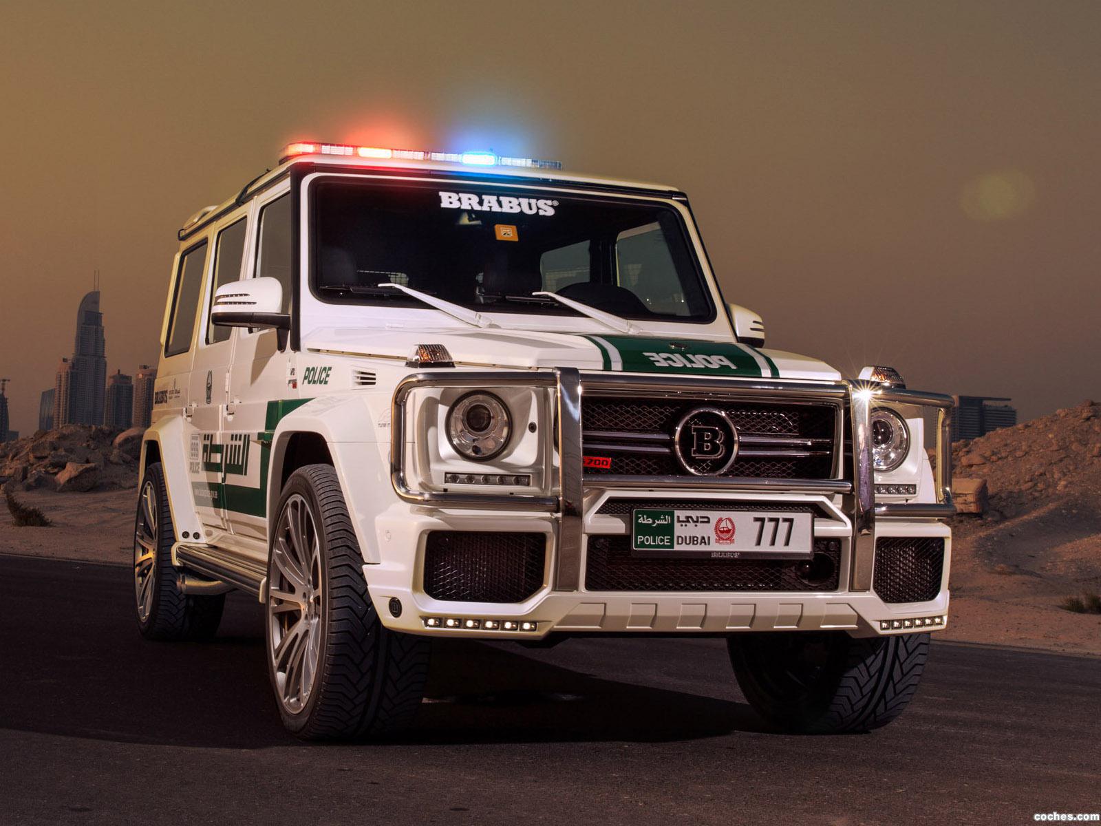 Fotos de Mercedes Brabus G700 Widestar Police W463 2013