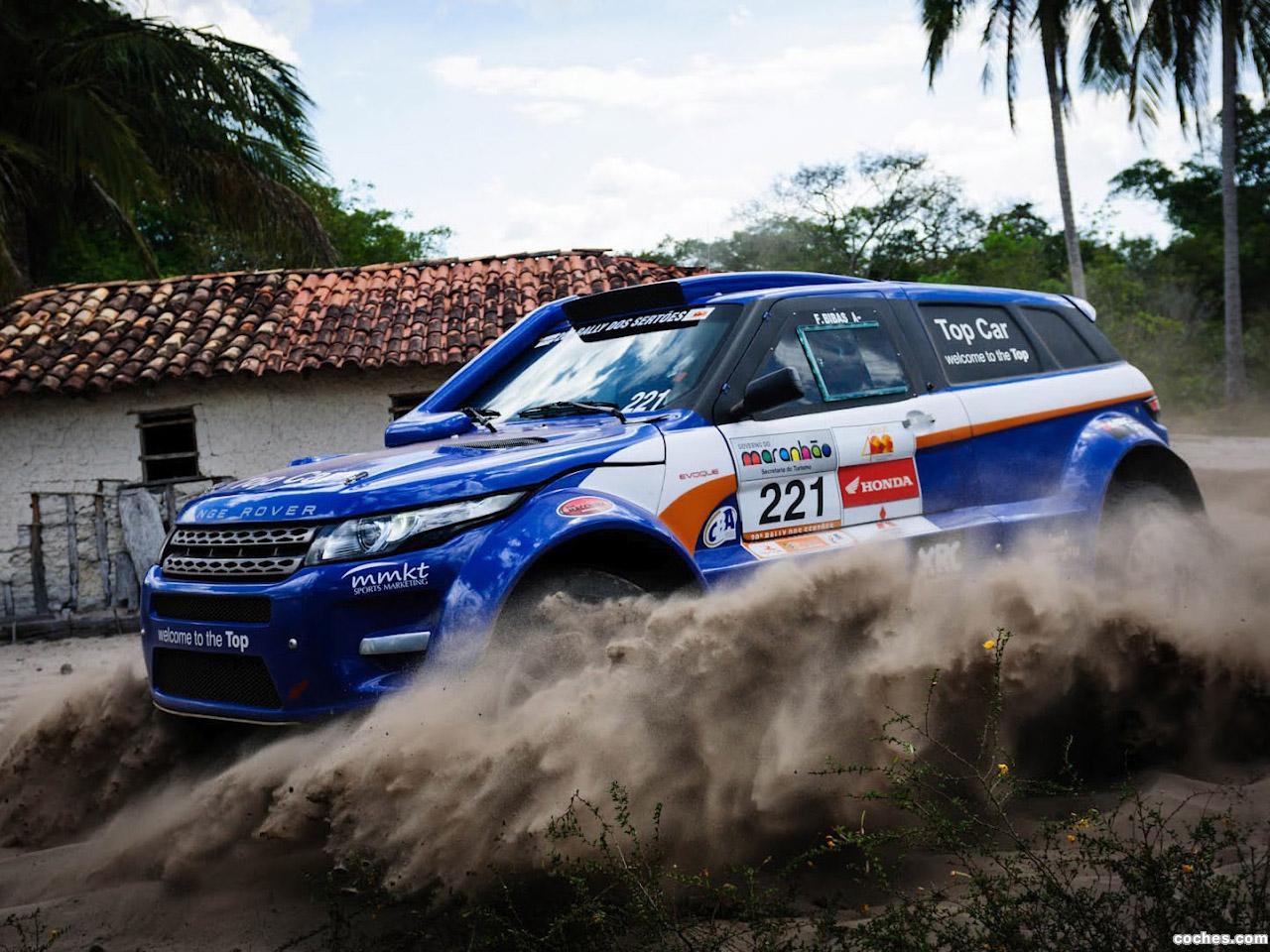 Fotos de Land Rover Range Rover Evoque Rally Car 2012