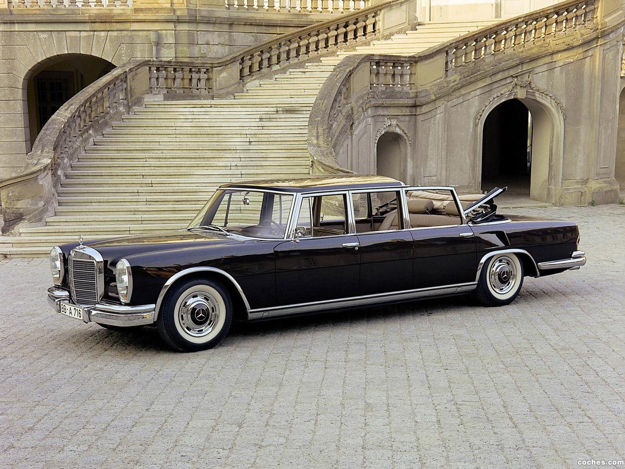 Fotos de Mercedes S-Klasse S600 Pullman Landaulet W100 1965