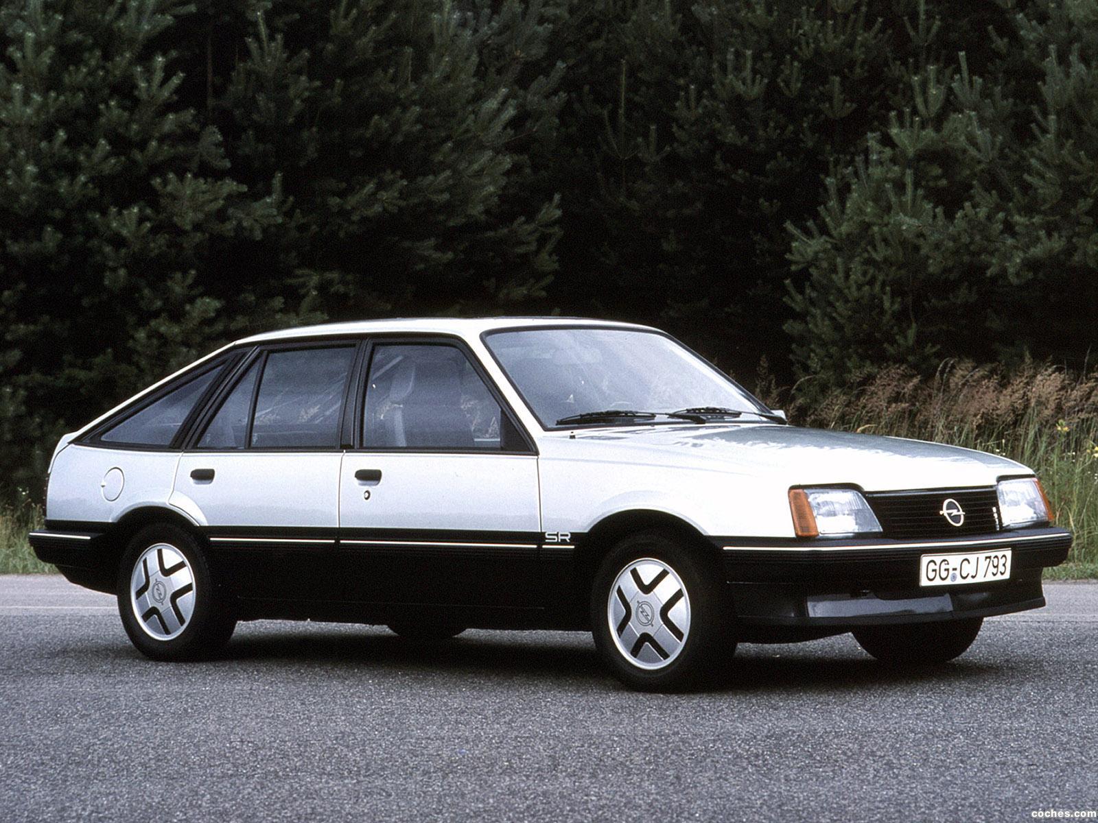 Fotos de Opel Ascona CC SR C1 1981