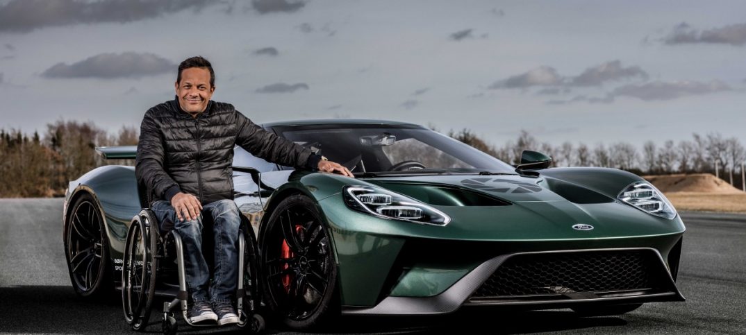 Ser parapléjico no le impide rodar con su Ford GT en Nürburgring